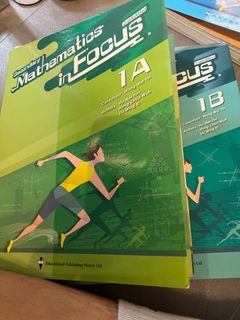 Mathematics in focus 1A / 1B for secondary 1-3, 興趣及遊戲, 書本 & 文具, 教科書 ...
