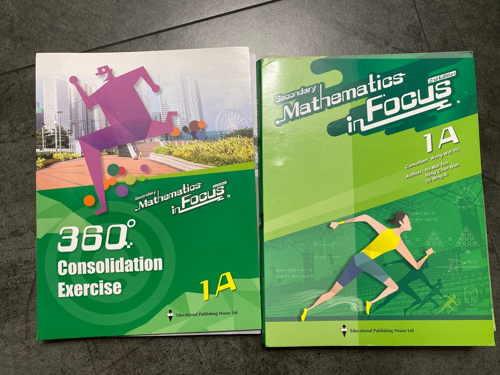 secondary mathematics in focus 1A textbook + consolidation of exercise ...