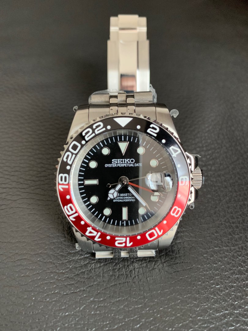 SEIKO GMT COKE JUBILEE - SEIKO MOD, Men's Fashion, Watches ...