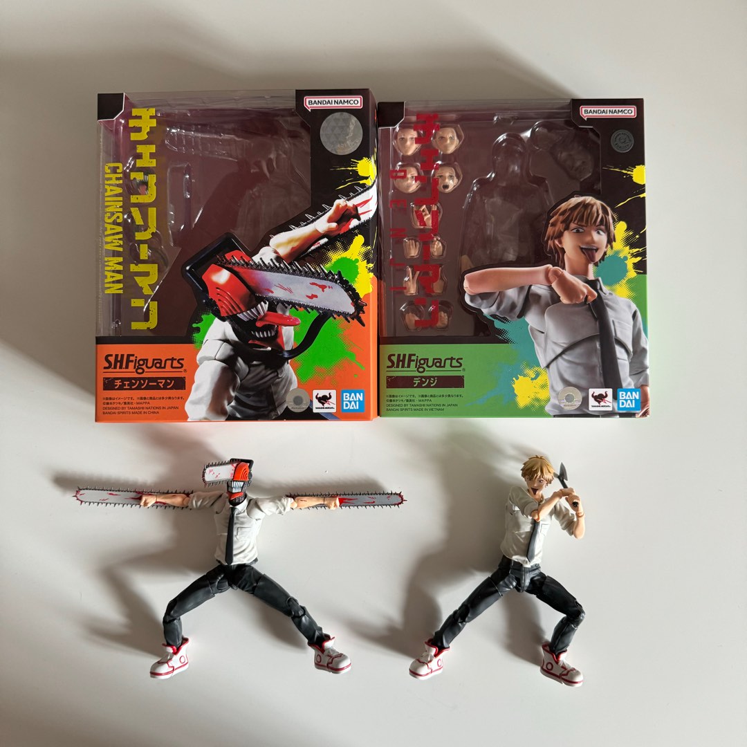 Shf chainsawman denji, Hobbies & Toys, Toys & Games on Carousell