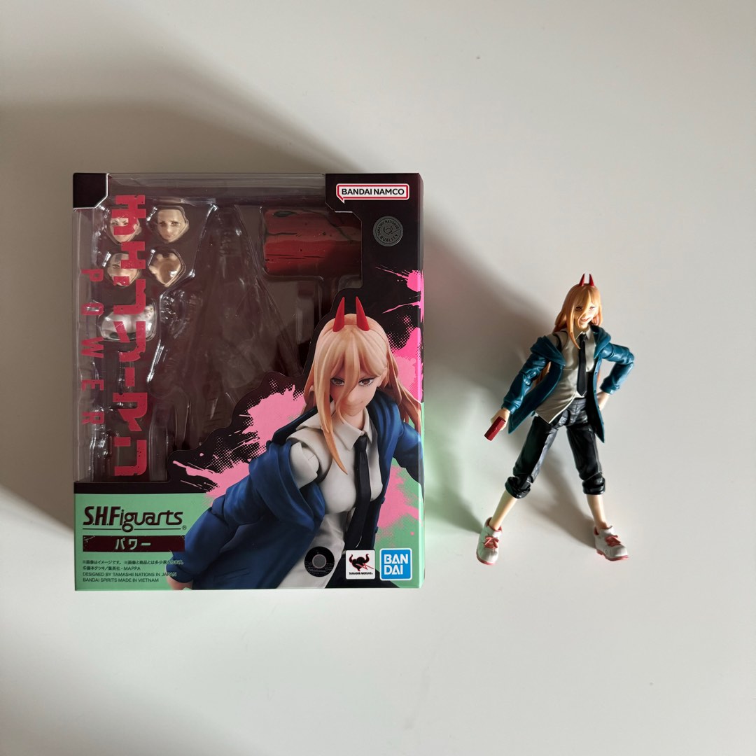 Shf power chainsawman, Hobbies & Toys, Toys & Games on Carousell