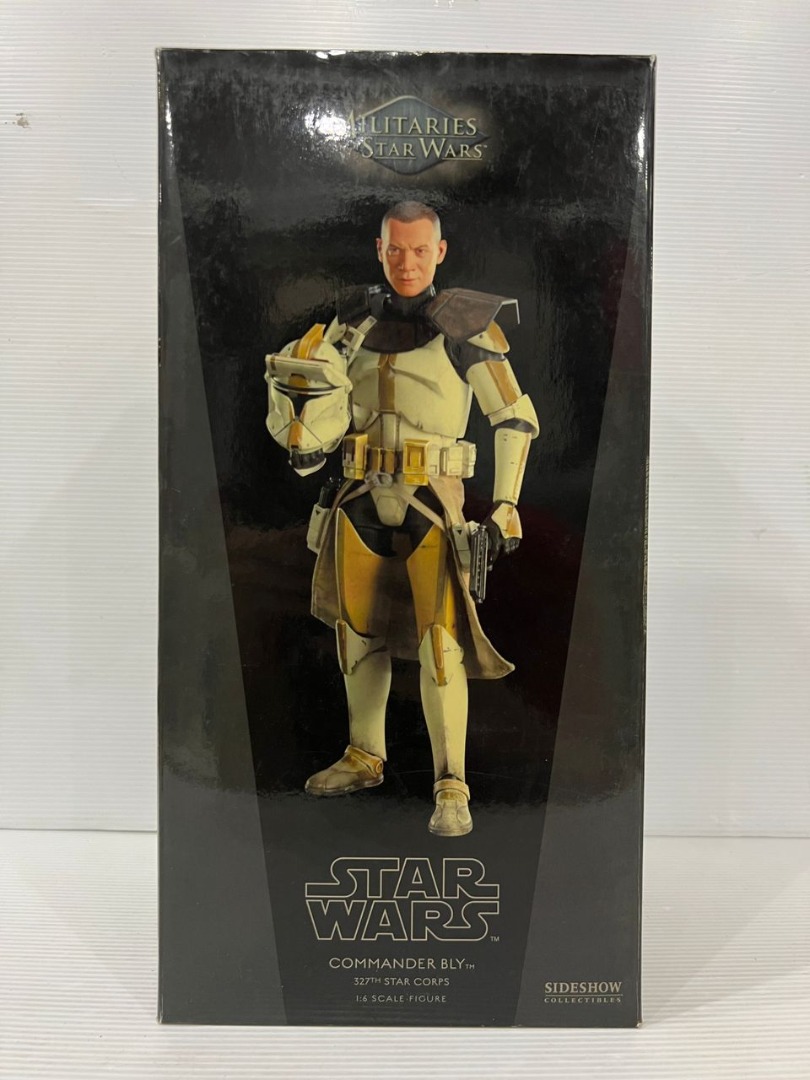 SIDESHOW STAR WARS COMMANDER BLY 327TH STAR CORPS 1/6 FIGURE, Hobbies ...