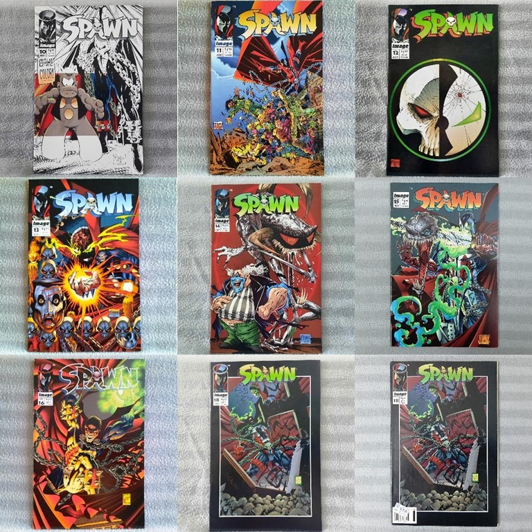 Spawn #10, #11, #12, #13, #14, #15, #16, #18 (Image Comics), Hobbies ...