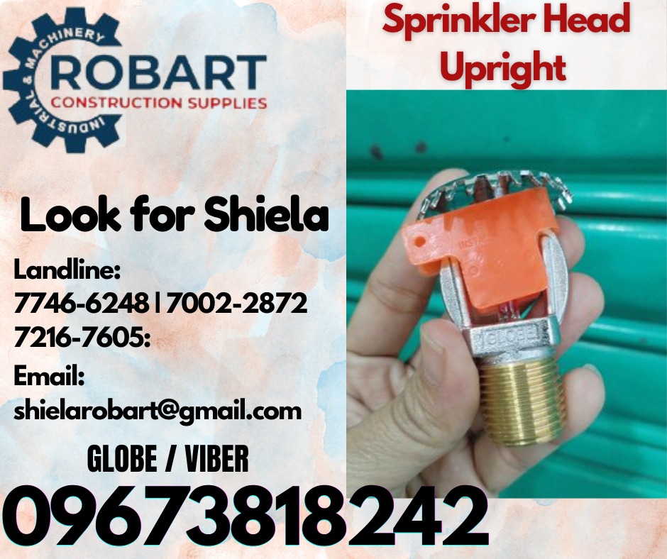 Sprinkler Head Upright, Commercial & Industrial, Construction Tools ...