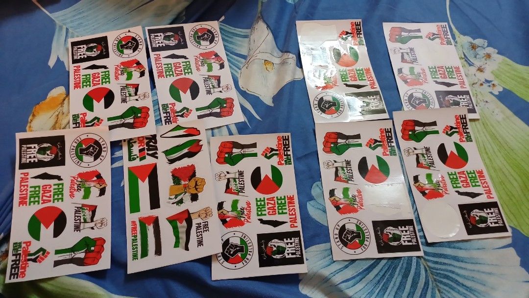 MIRROR STIKER PALESTINE, Everything Else, Others on Carousell