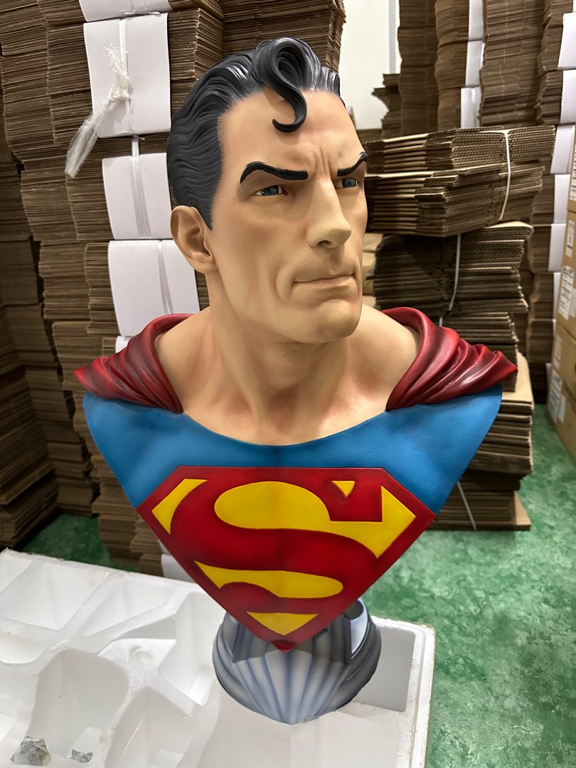 Superman Life Size Bust by Sideshow Collectibles, Hobbies & Toys ...