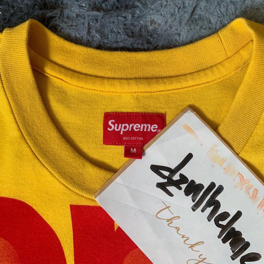 Supreme Bleed Logo S/S Top Tee, Men's Fashion, Tops & Sets, Tshirts ...
