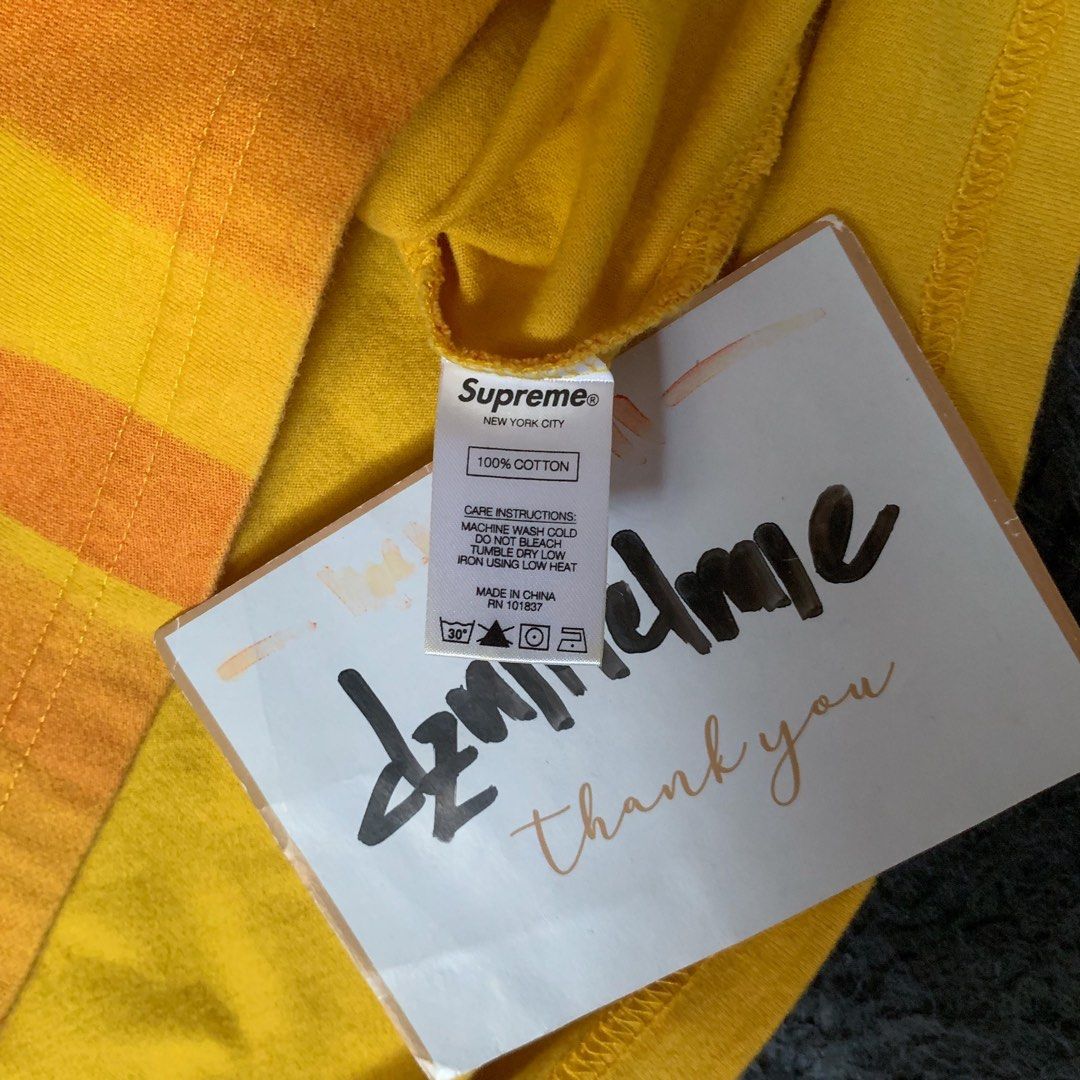 Supreme Bleed Logo S/S Top Tee, Men's Fashion, Tops & Sets, Tshirts ...