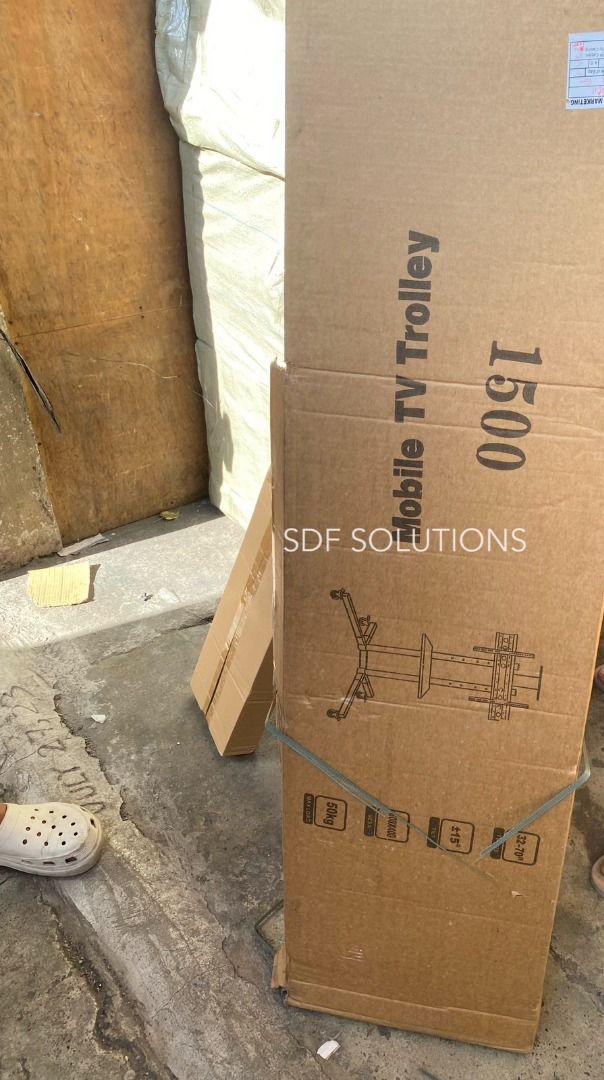 TV Stand Monitor 32-75 Inch Screen Movable Rack Floor Base, TV & Home ...