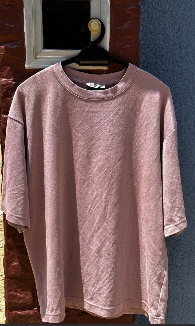Uniqlo Airism Lilac, Men's Fashion, Activewear on Carousell