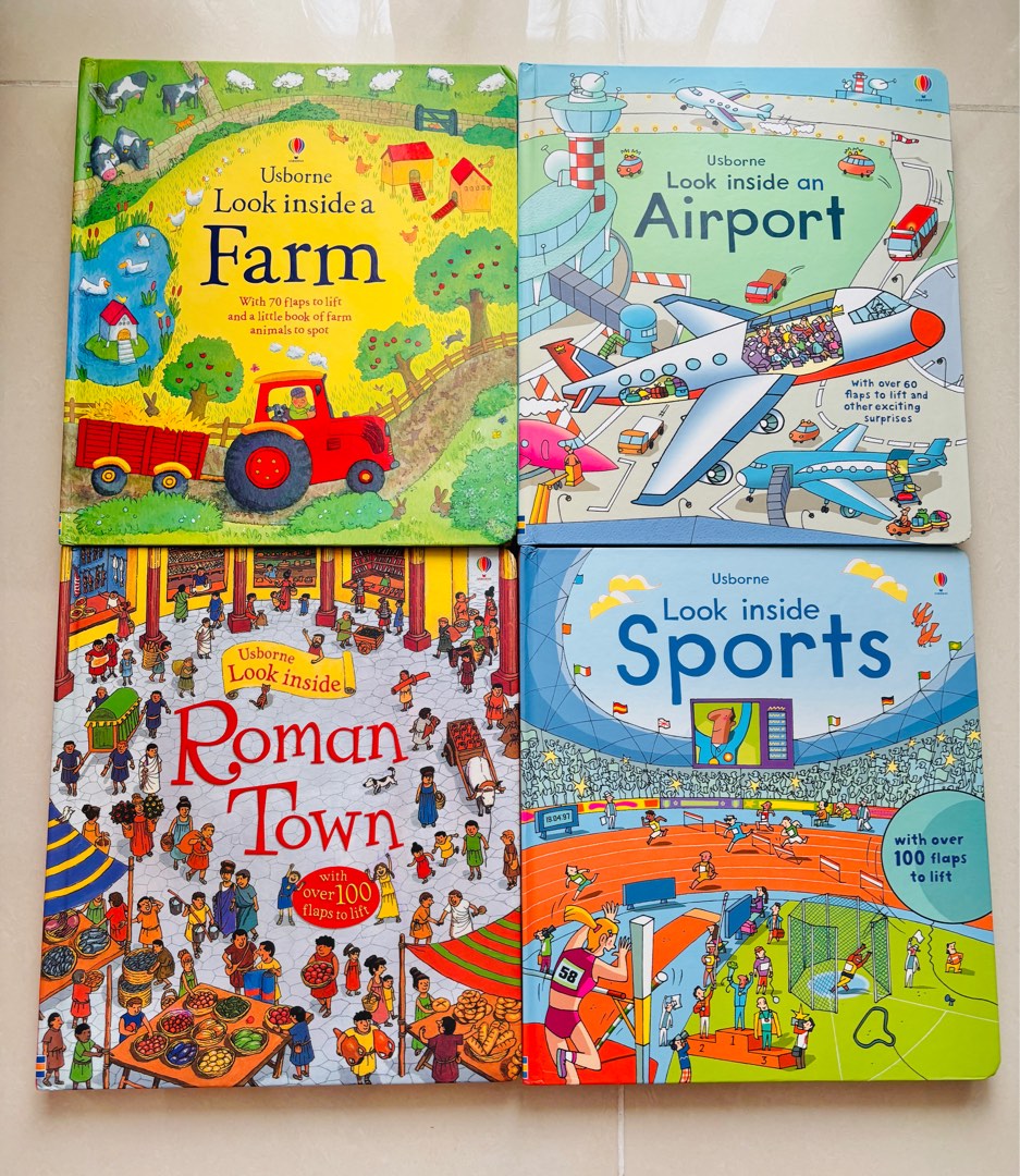 Usborne See Inside and Look Inside, Hobbies & Toys, Books & Magazines ...