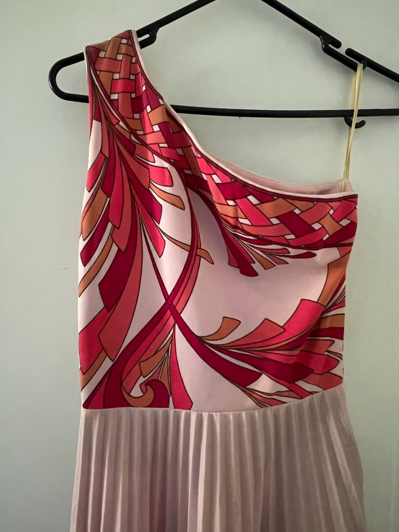 Vintage Pink Toga Evening Gown Dress, Women's Fashion, Dresses & Sets ...