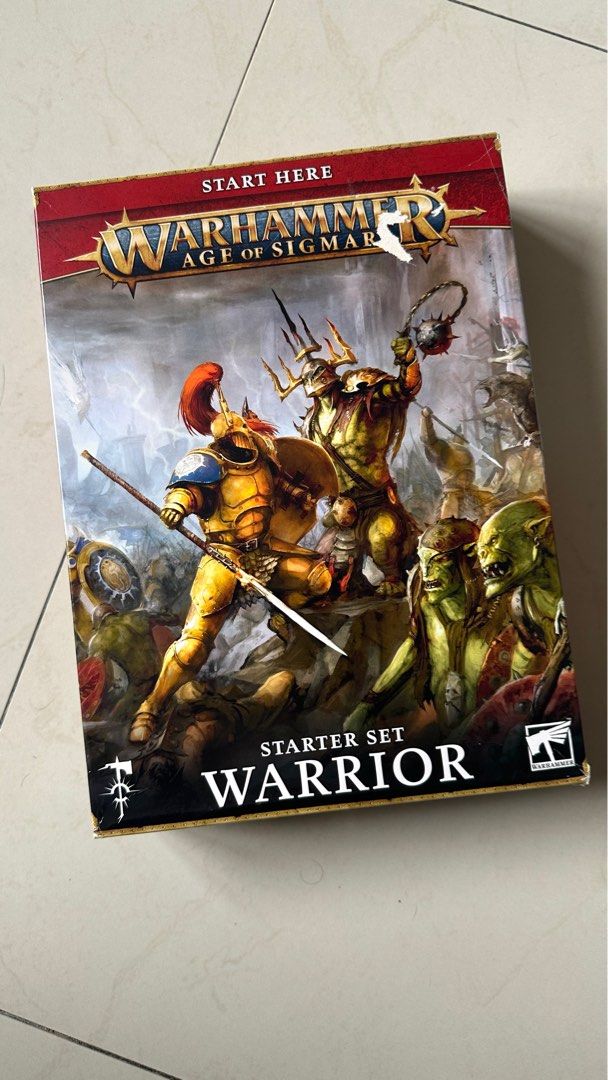 Warhammer - Age Of Sigmar - Starter Set - Warrior (no miniatures, only ...
