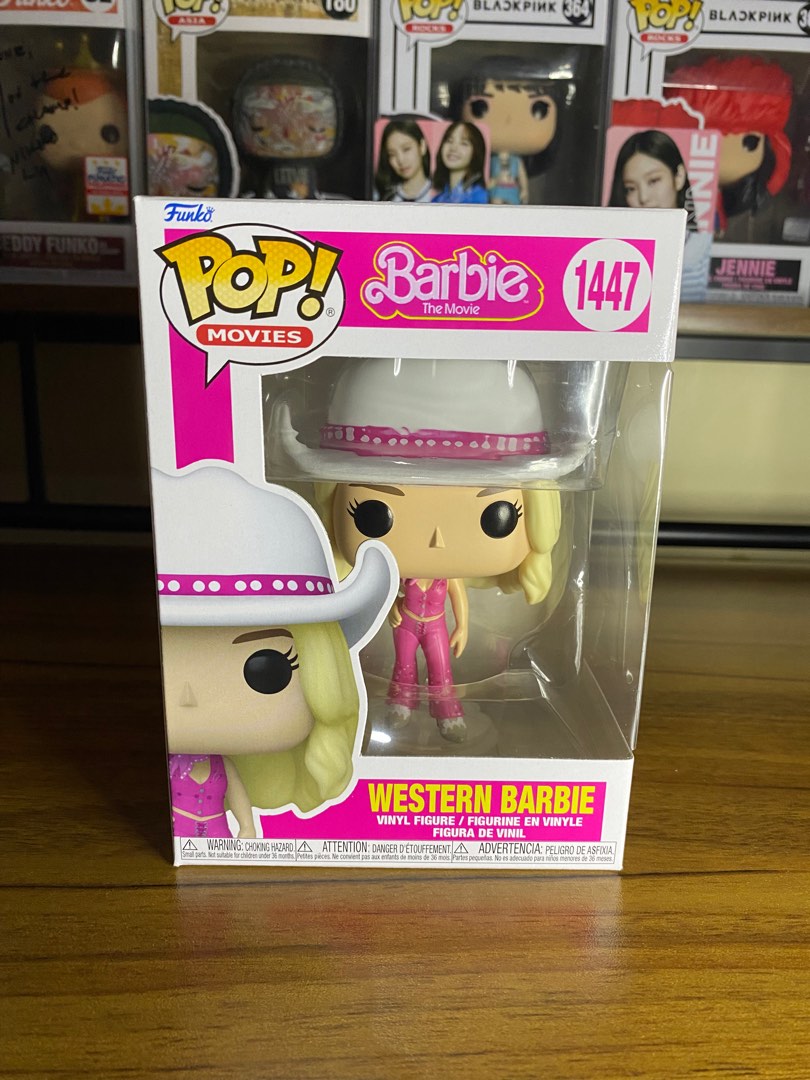 Western Barbie 1447 Funko Pop 2023 Release | Barbie the Movie Funko Pop ...
