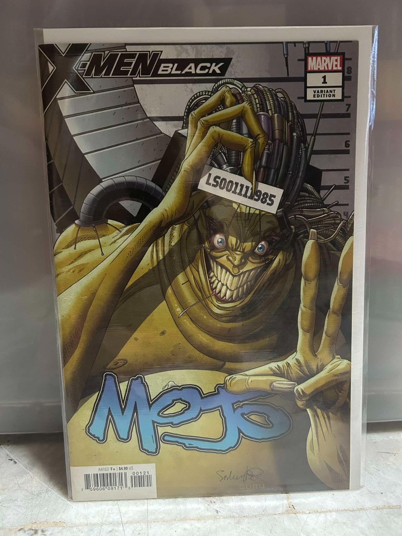 X-Men Black: Mojo #1 Salvador Larroca Mugshot variant, Hobbies & Toys ...