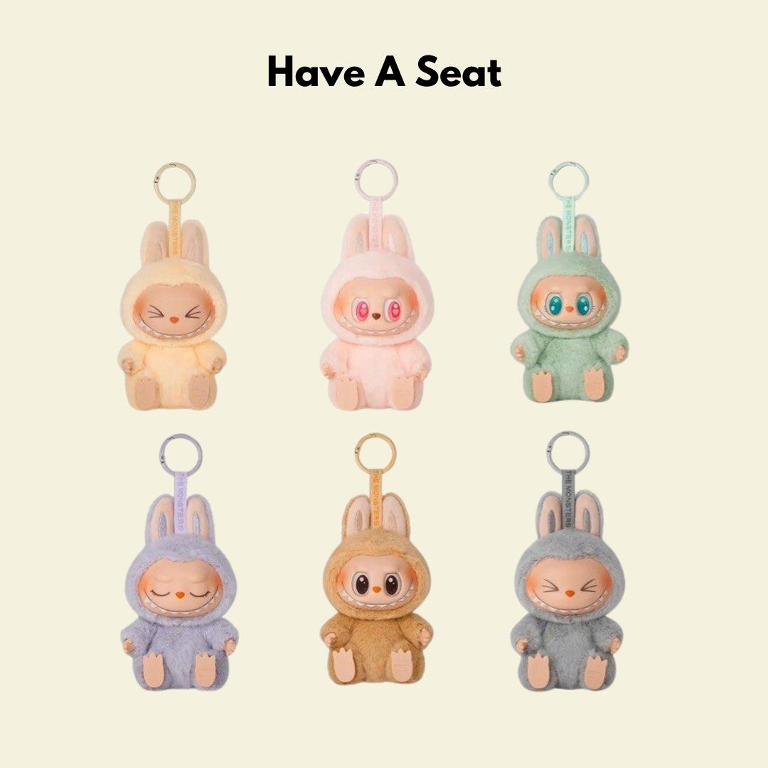 100% AUTHENTIC LABUBU THE MONSTERS TASTY MACARONS & HAVE A SEAT ...