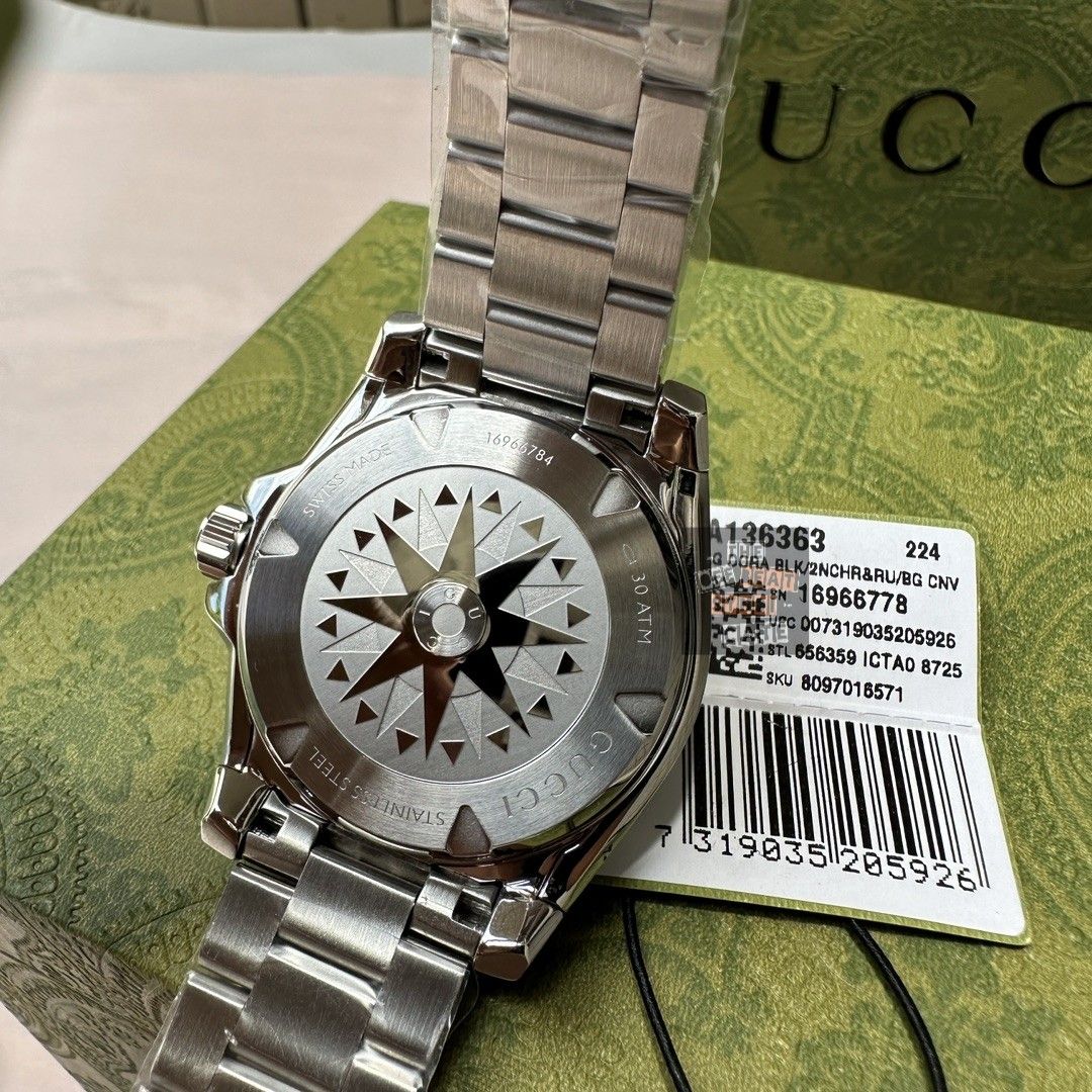 100% Original Gucci Dive Automatic Men's Watch YA136362 (pre-order ...