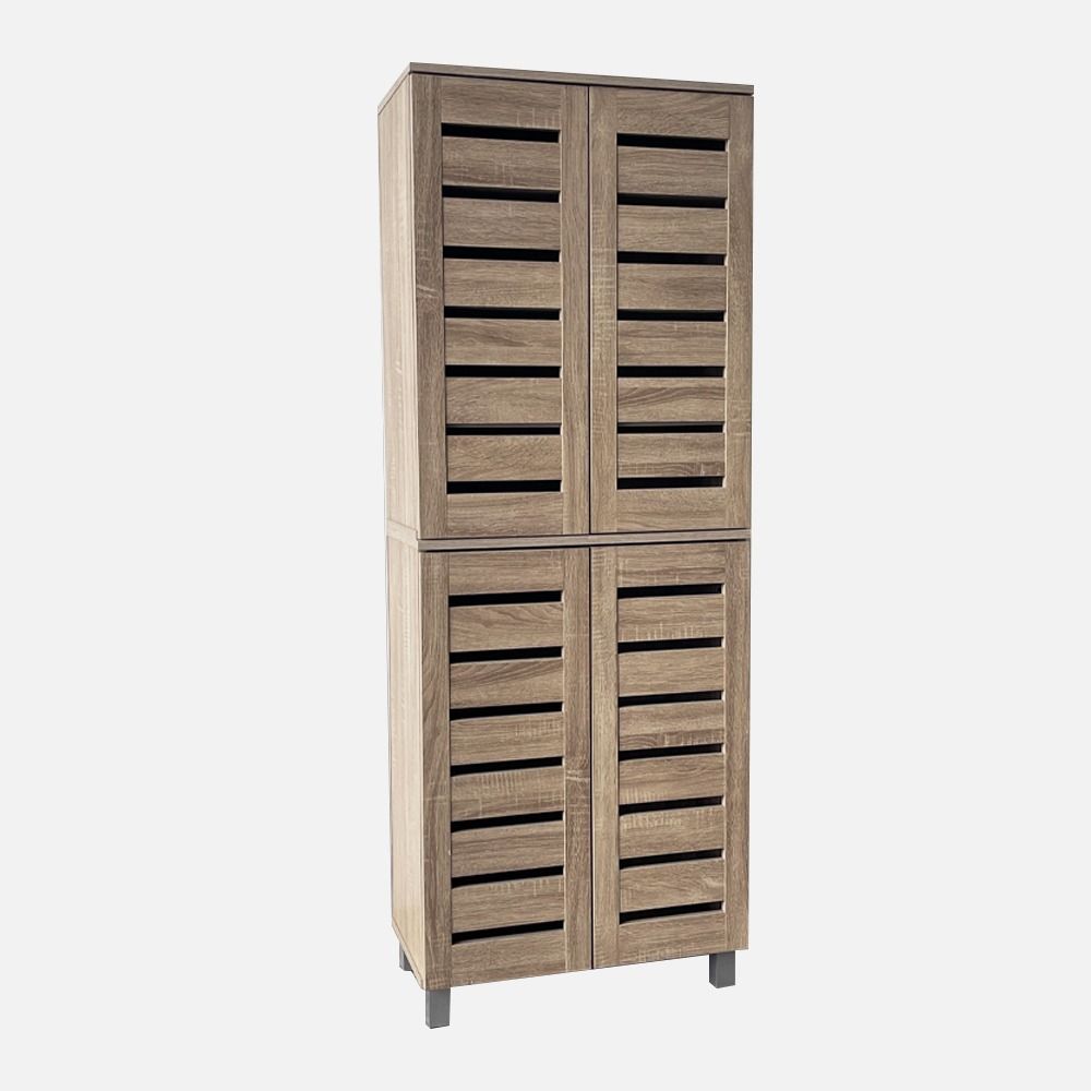 2 Colours 3 Sizes VHIVE Vegas 1.6m High Shoe Cabinet