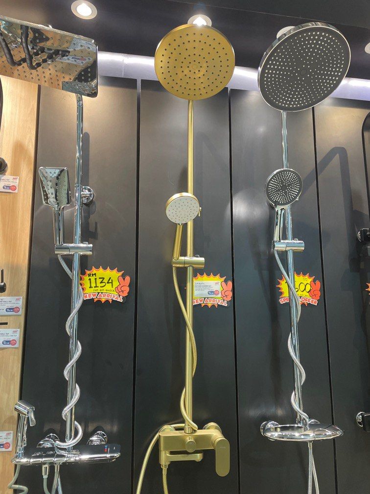 3 way bath expose shower set mixer, TV & Home Appliances, Water Heater ...