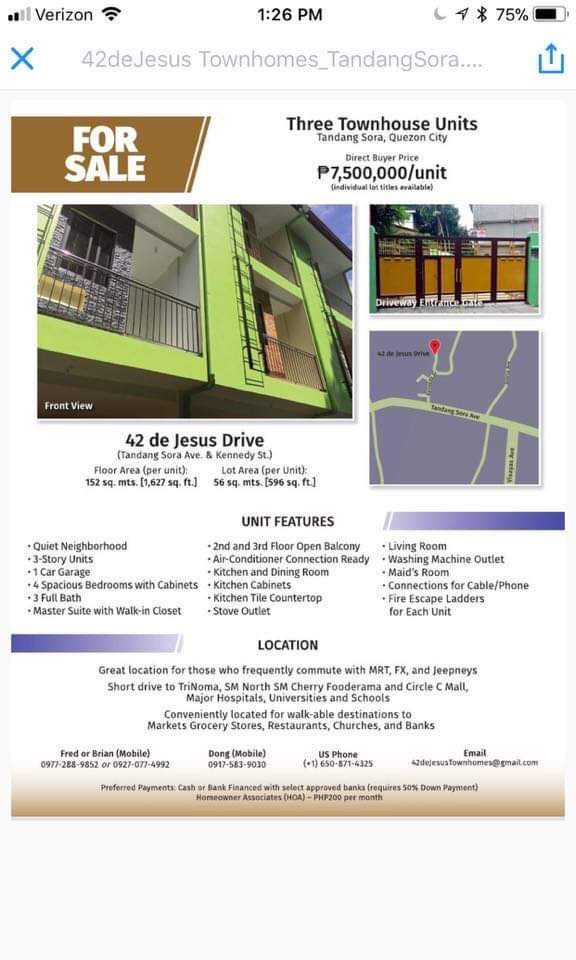 Foreclosed House and Lot in Maunlad Homes Bulacan, Property, For Sale ...