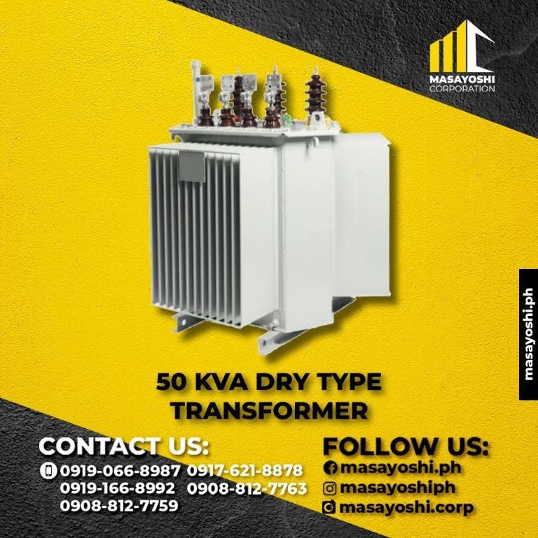 50 KVA Dry Type Transformer | Power Supply | Single Phase Transformer ...