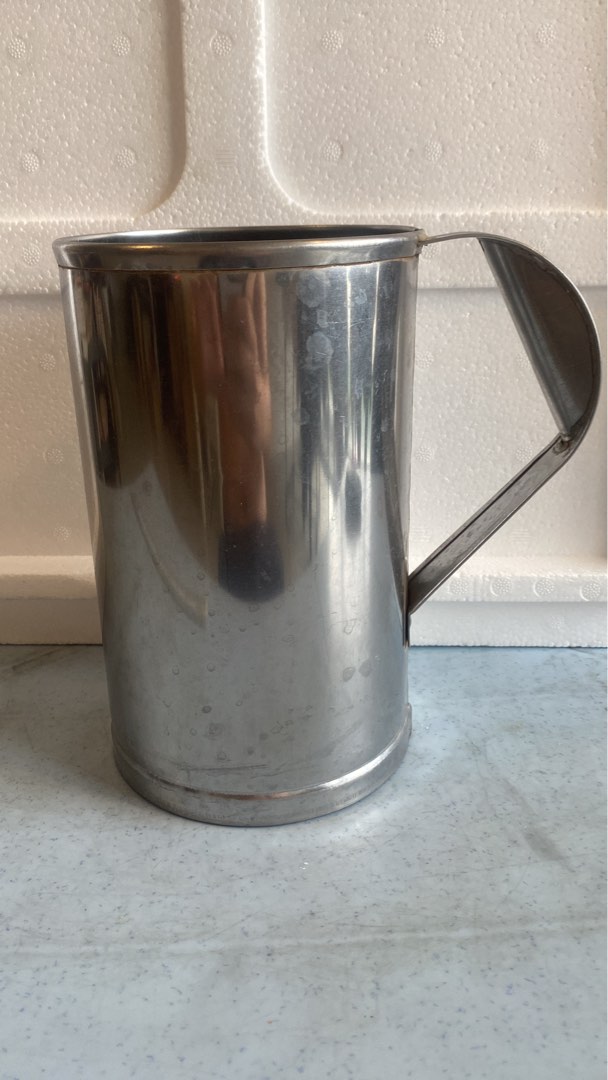 5" Stainless Steel Coffee Mug/ Big Coffee Cup/ Water Dipper/ Teh Tarik ...