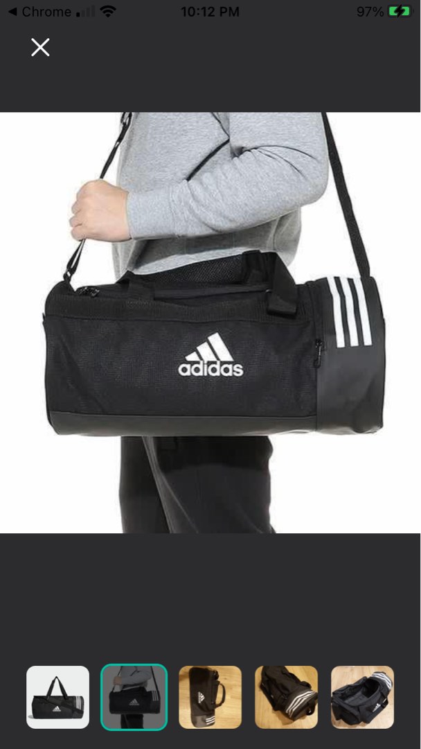 Adidas Duffle bag - Medium, Men's Fashion, Bags, Backpacks on Carousell