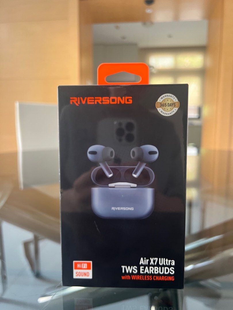 air x7 riversong ultra earbuds (sealed in box), Audio, Earphones on ...