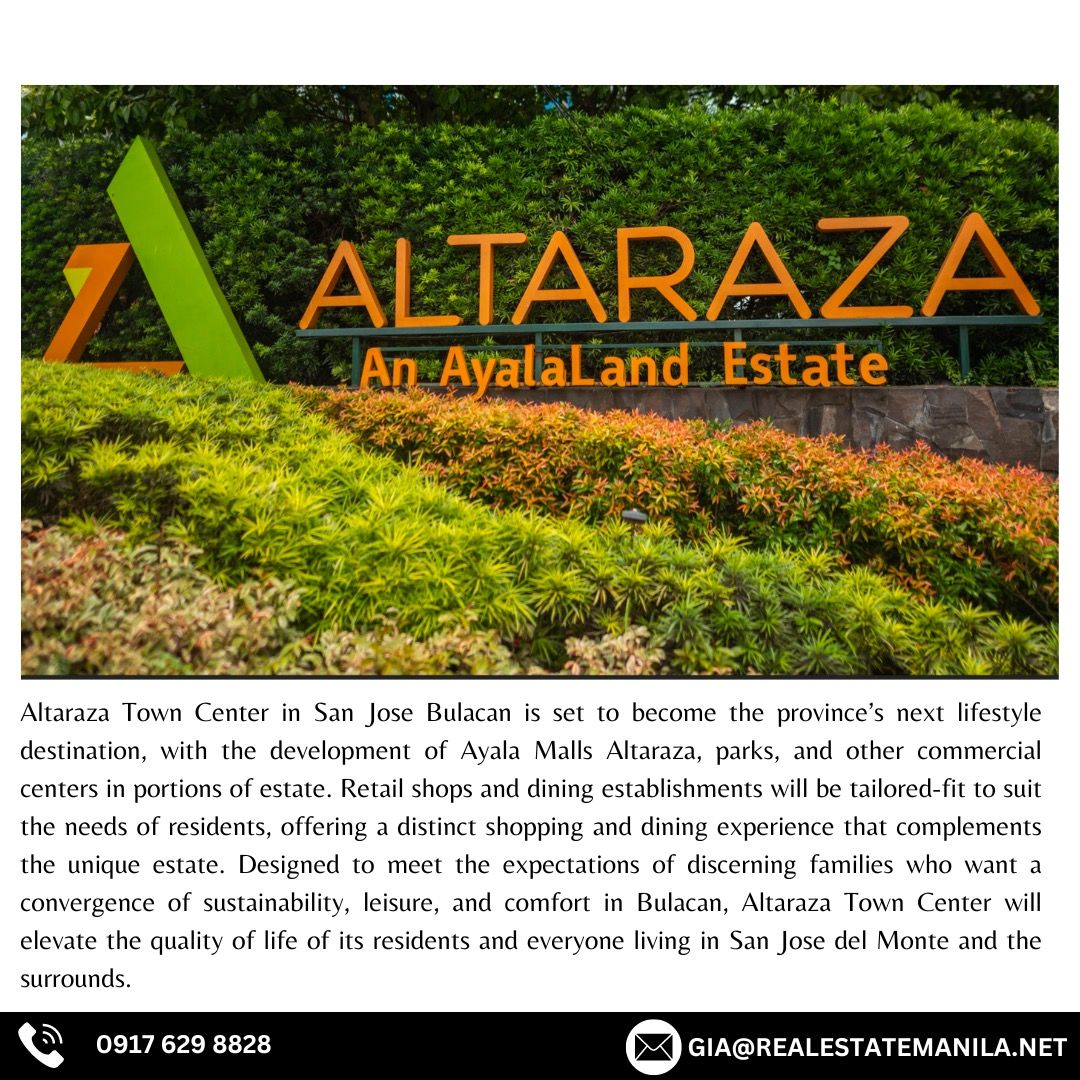 Altaraza Estate, San Jose Del Monte Bulacan | Commercial Lots For Sale ...