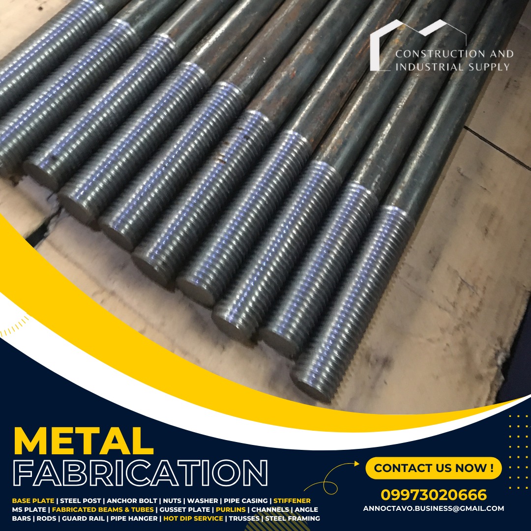 Anchor Bolt | Angle Bar | U-Bolt | Northern Uprising Construction ...