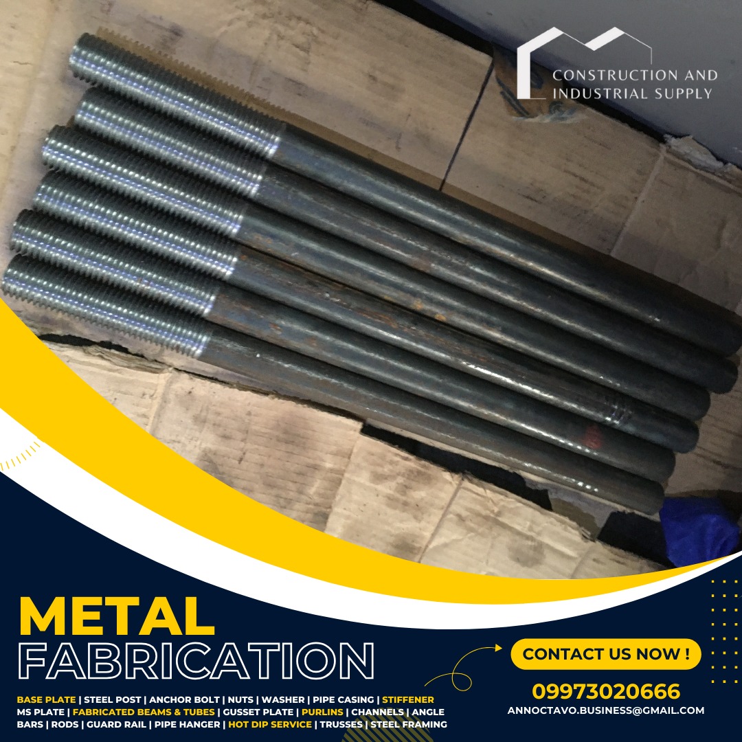 Anchor Bolt | U-Bolt | Pipe Casing | Round Bar | Flat Bar | Base Plate ...