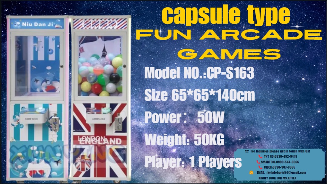 ARCADE GAMES CAPSULE TYPE, Everything Else, Looking For on Carousell