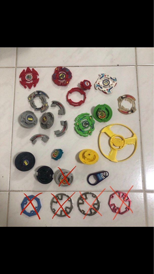 Beyblade Spare Parts Gen 1, Hobbies & Toys, Toys & Games on Carousell