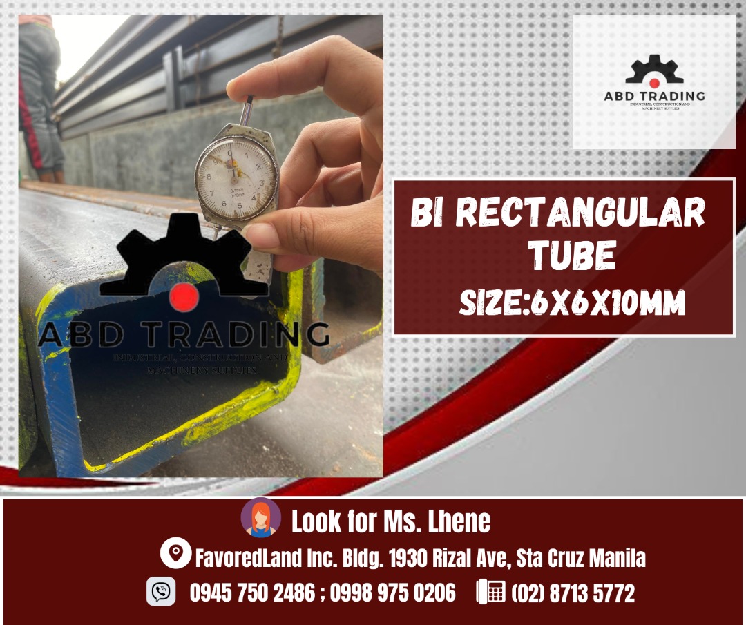 BI RECTANGULAR TUBE, Commercial & Industrial, Construction Tools ...