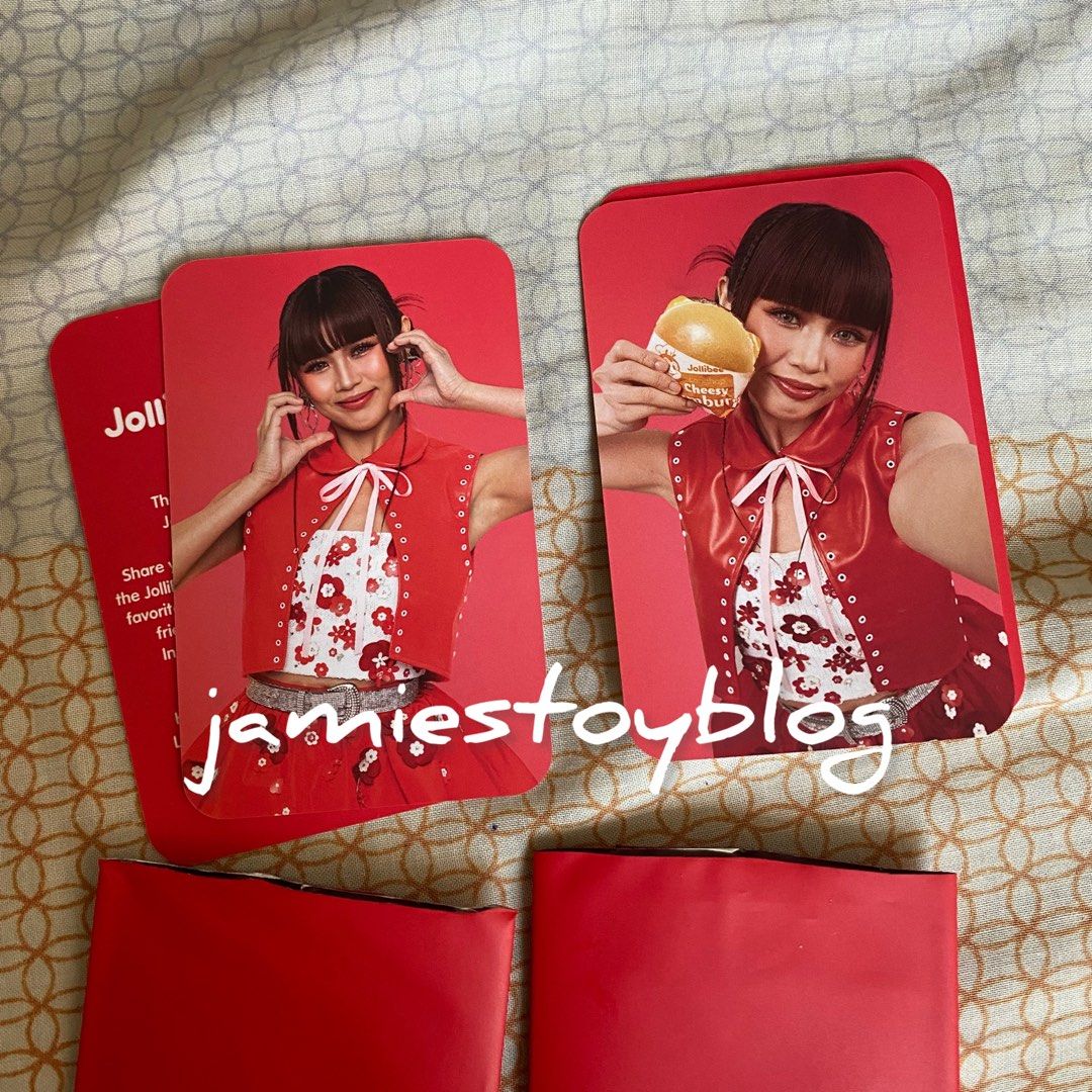BINI Jollibee JolliBINI MALOI Photocard set, Hobbies & Toys ...