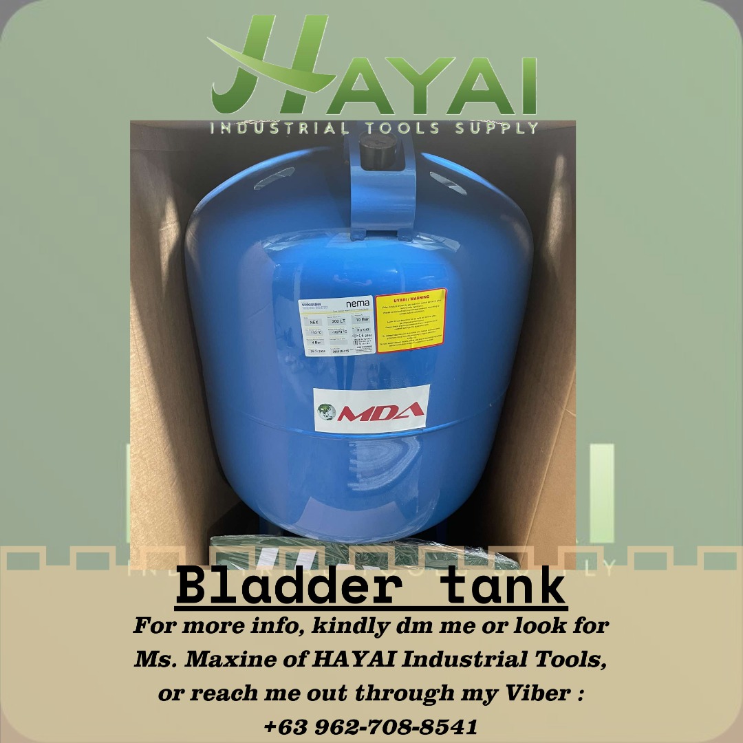 BLADDER TANK, Commercial & Industrial, Construction Tools & Equipment ...