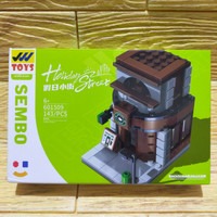 Brick Sembo Block Holiday Street Building shop store street view 6015 ...