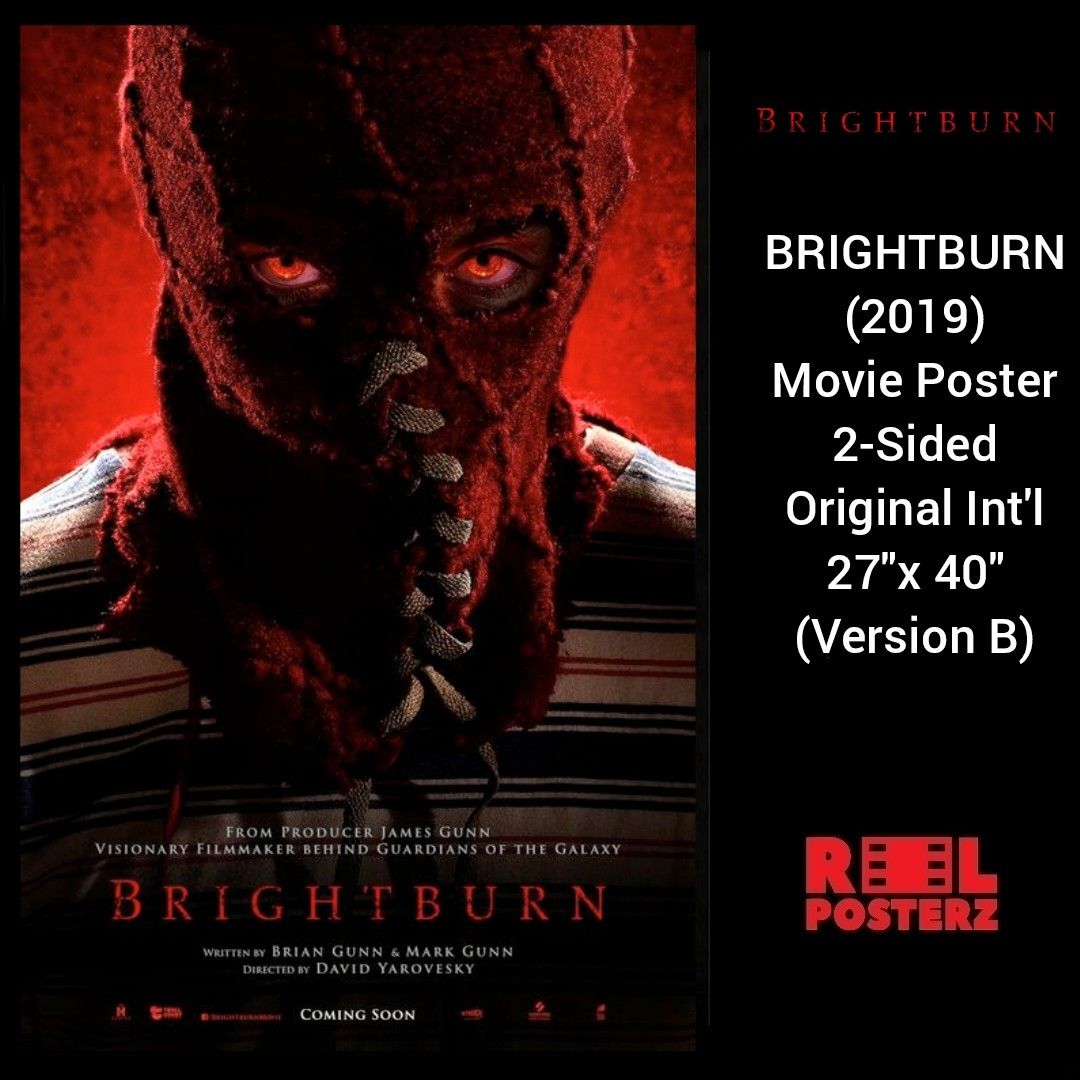 BRIGHTBURN (2019) Movie Poster 2-Sided Original Int'l 27"x40" (Version ...