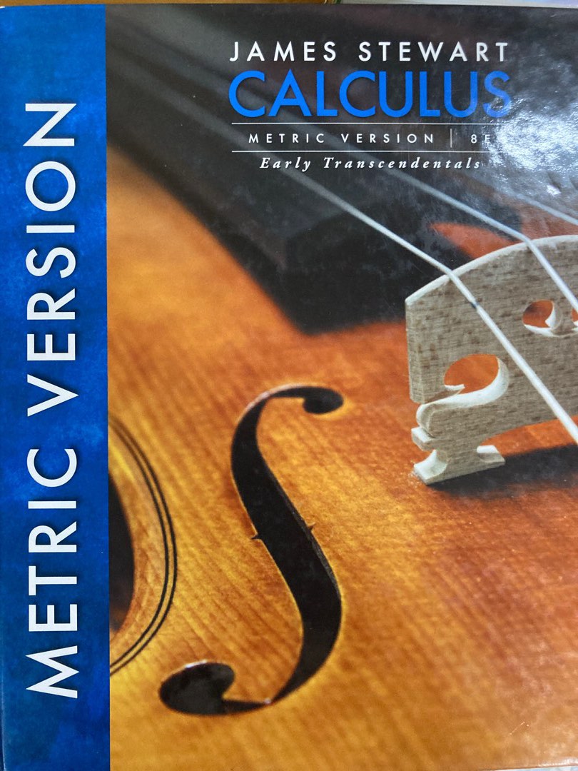 Calculus James Stewart eighth edition, 書籍、休閒與玩具, 書本及雜誌, 教科書、參考書在旋轉拍賣