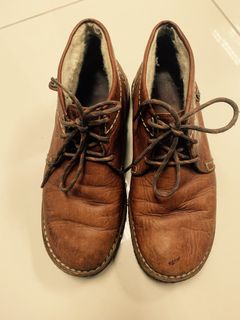 Kasut Kulit vintage style used Boots, Men's Fashion, Footwear, Boots on ...