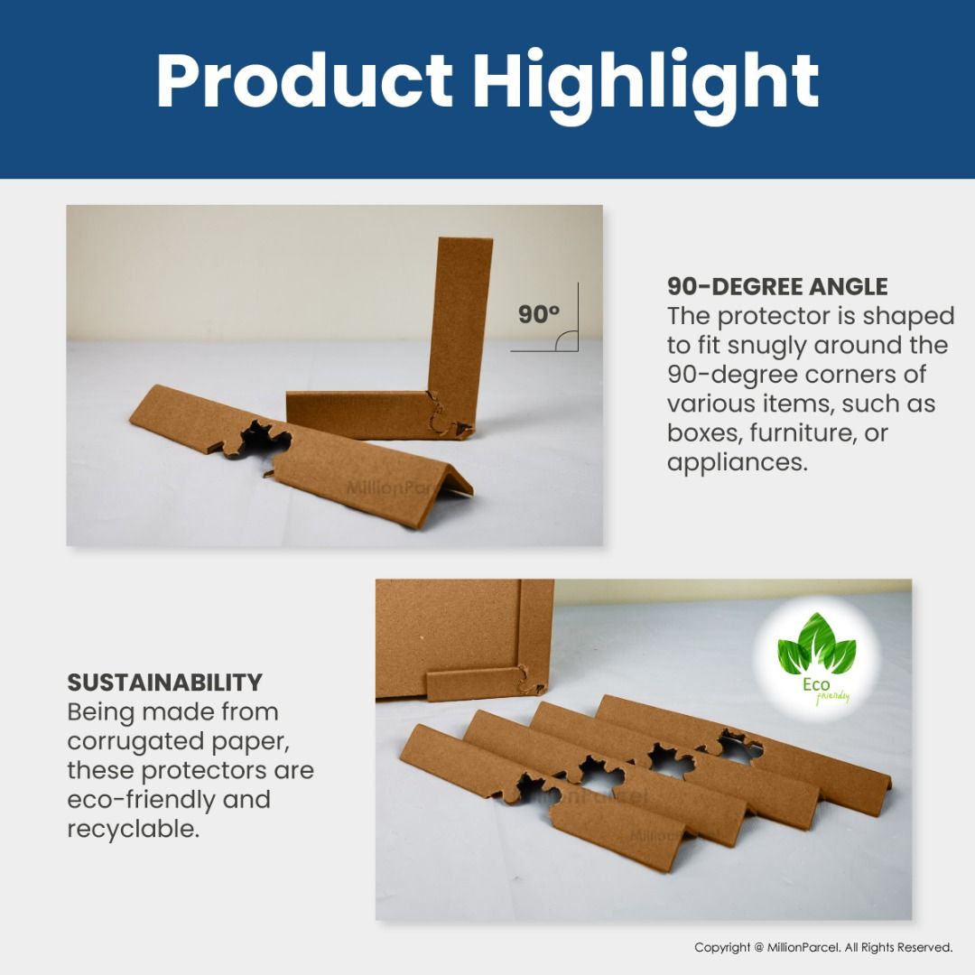 Carton Box Corner Protector | Packaging Box Edge Protector| Furniture ...