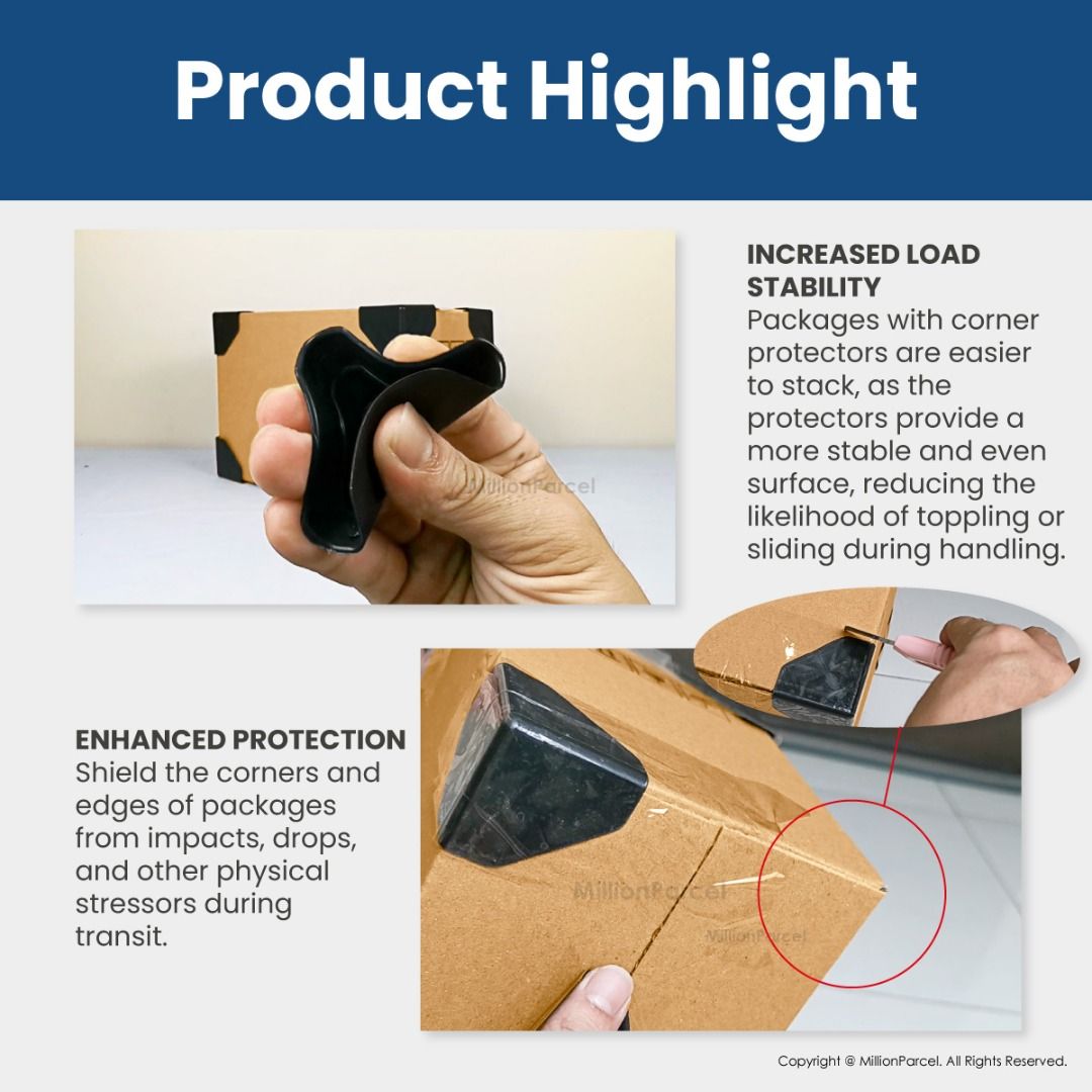 Carton Box Corner Protector | Packaging Box Edge Protector| Furniture ...