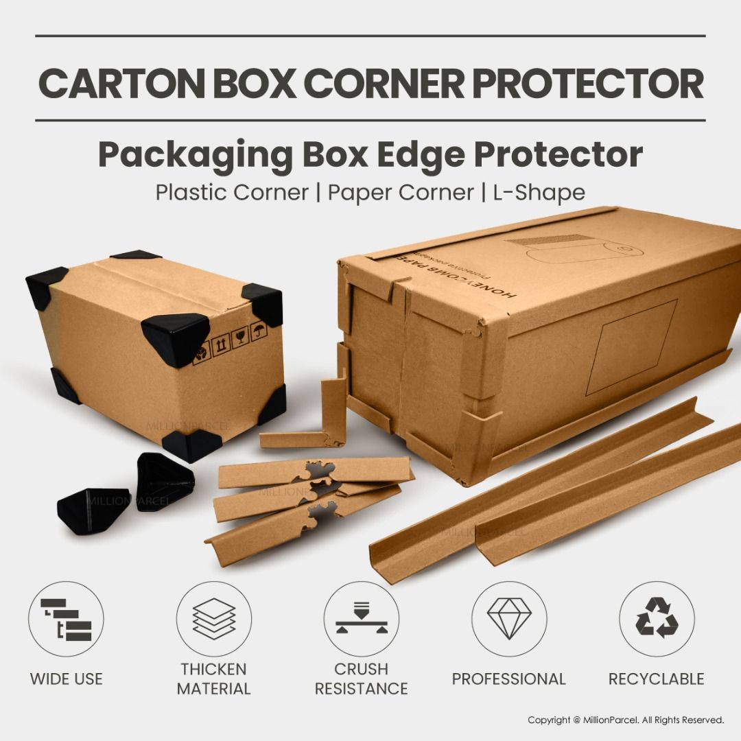 Carton Box Corner Protector | Packaging Box Edge Protector| Furniture ...