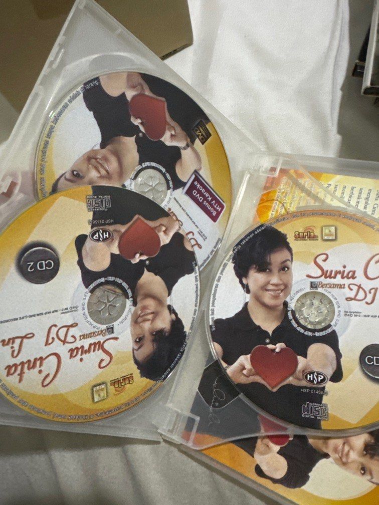 CD & DVD DJ Lin Suria Cinta, Hobbies & Toys, Music & Media, CDs & DVDs ...