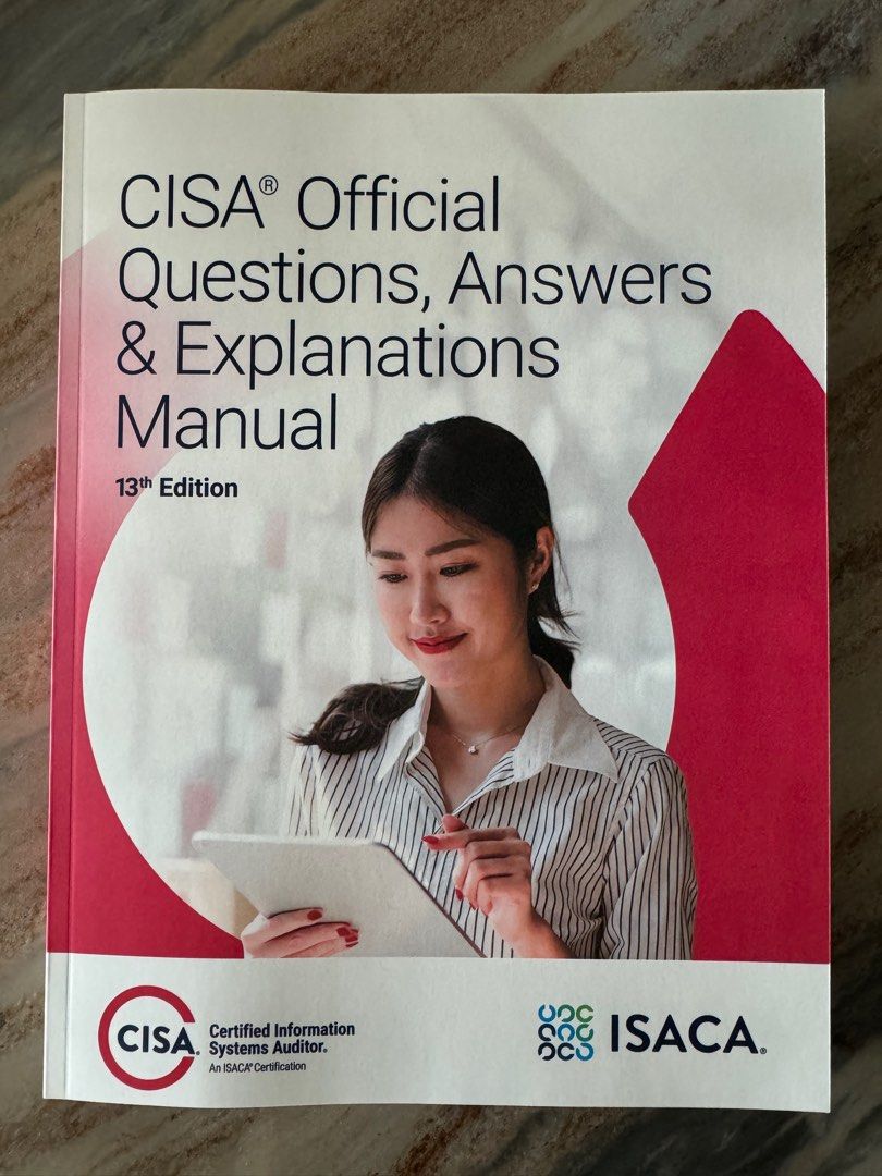 CISA QAE Manual, 13th Edition aka CISA QAE Database 2024, Hobbies & Toys, Books & Magazines ...
