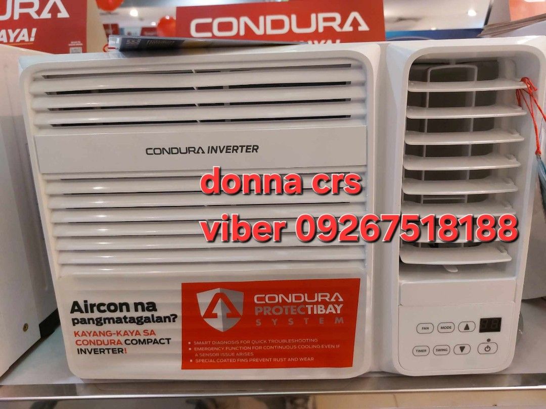Condura window type, TV & Home Appliances, Air Conditioning and Heating ...