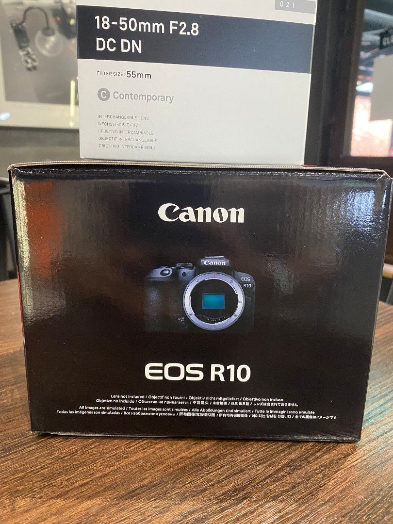CREATOR COMBO !! CANON EOS R10 WITH SIGMA LENS 18-50MM F2.8 DC DN ...