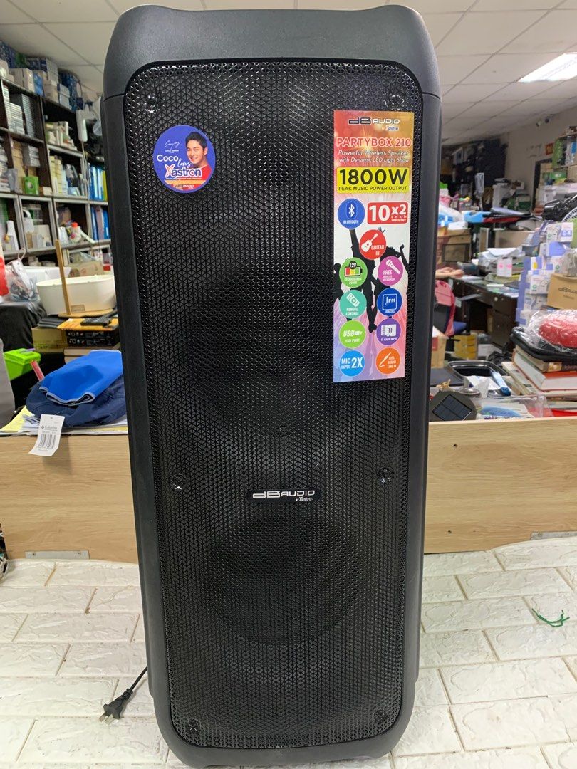 dbaudio Partybox 210 1800watts 10x2 inch woofer 220volts, Audio ...