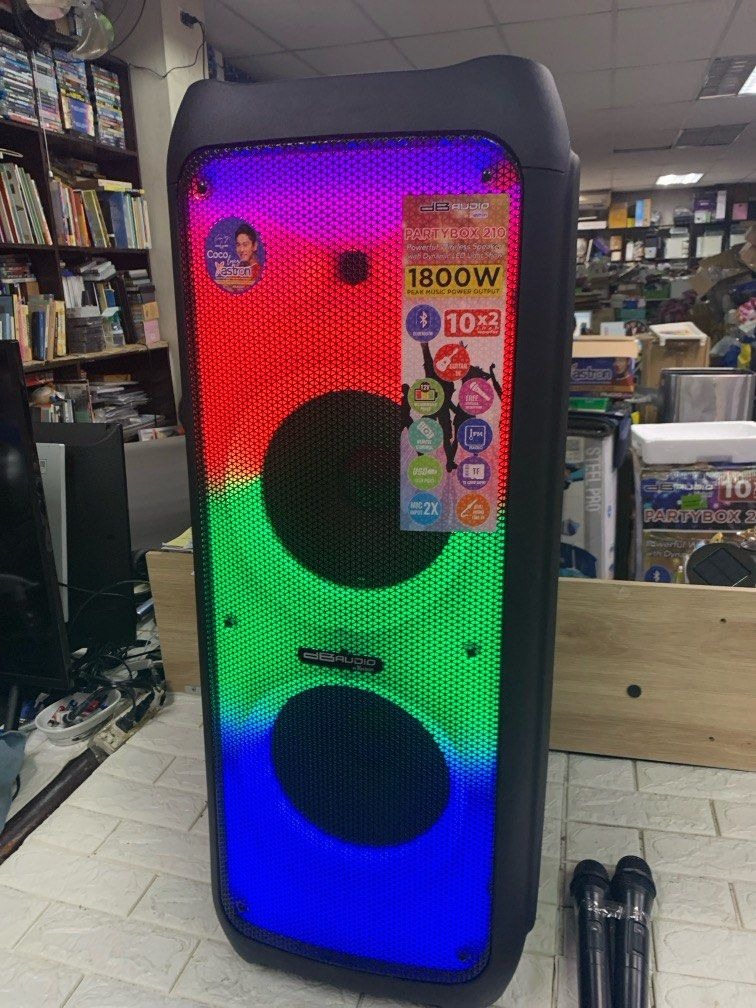 dbaudio Partybox 210 1800watts 10x2 inch woofer 220volts, Audio ...