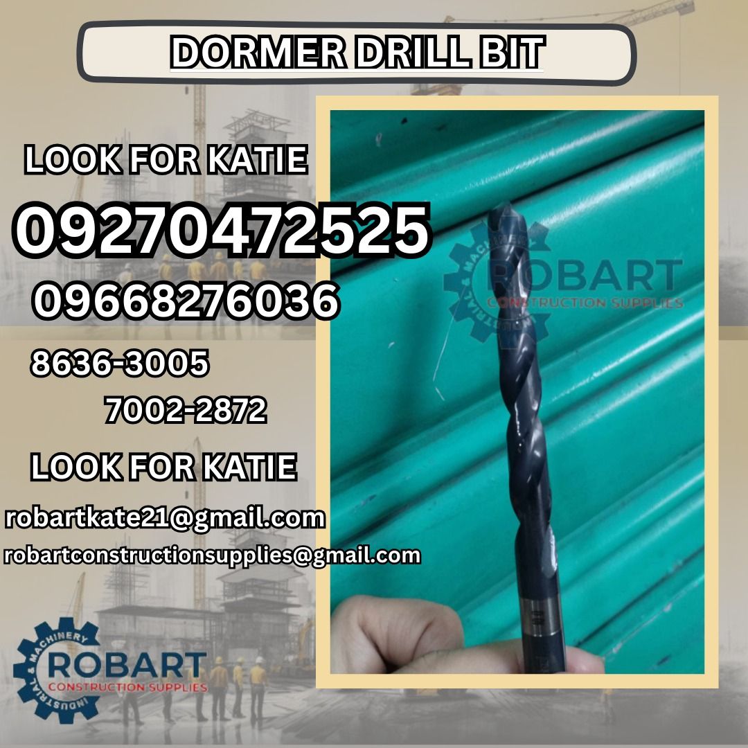 Dormer Drill Bit, Commercial & Industrial, Construction Tools ...